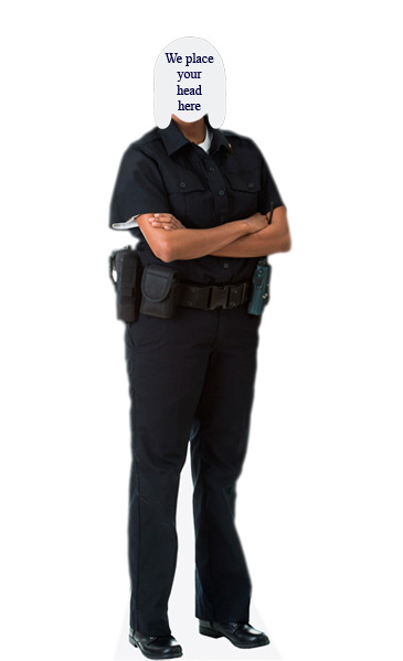 Police Officer 1 Body Cutoutme.co.uk